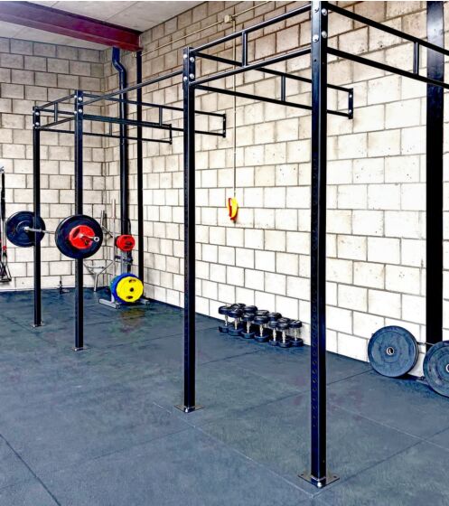 Crossfit Station Wandmodel indoor - Voor Binnen Workouts - Muscle Power