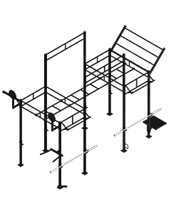 Crossfit Rigs Outdoor Racks - Muscle Power