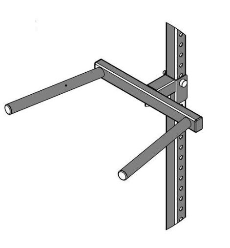 Squat en pull up rek Heavy MP146 Outdoor - Muscle Power