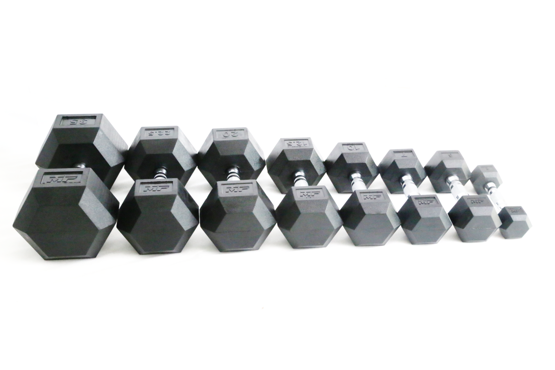 Hexa Dumbbells per Stuk MPHEX300 - Muscle Power