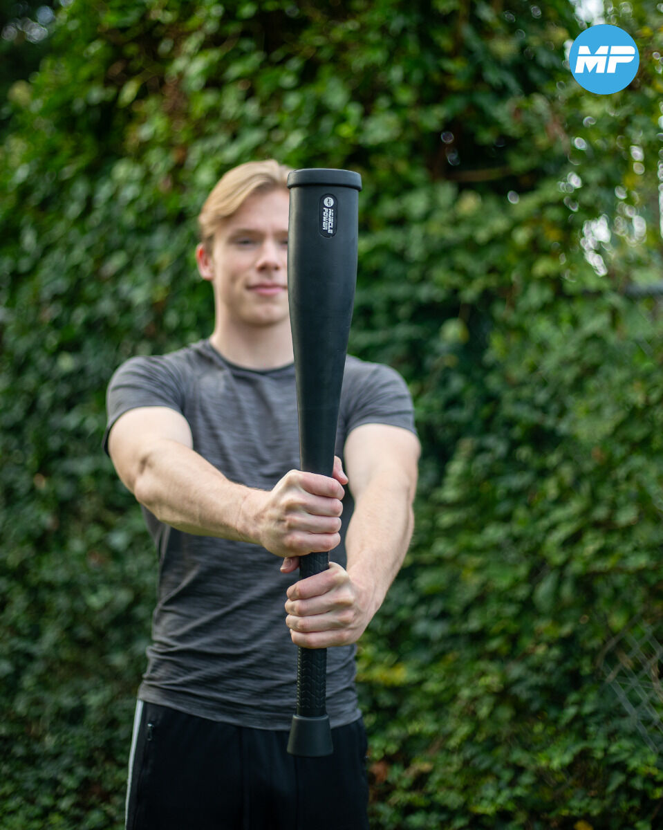 MP4005R Rubber Clubbell 12 kg - Muscle Power